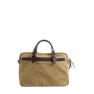 Bleu de Chauffe Sac ordinateur en coton m&eacute;lang&eacute;