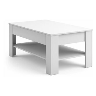 Vicco Couchtisch Milan, Wei&szlig;, 92.2 x 65 cm