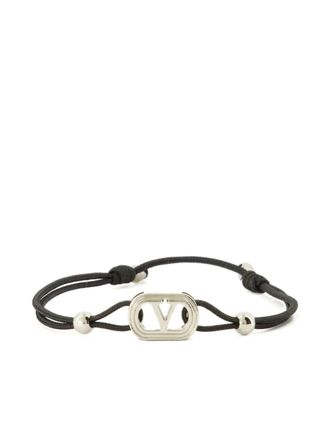 Valentino Garavani collier &agrave; pendentif VLogo - Noir