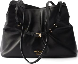Prada petit sac cabas en cuir Dada - Noir