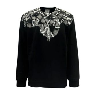 Marcelo Burlon Herren, Sweatshirts & Hoodies, Schwarzk, XLGr&ouml;&szlig;e