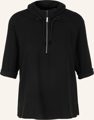 Marc Cain Blusenshirt Mit 3/4-Arm schwarz