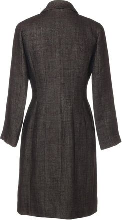 Chanel manteau à simple boutonnage (1999) - Marron