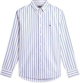 Tommy Hilfiger Chemise ray&eacute;e droite en coton
