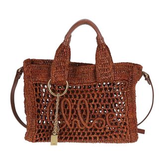 Chlo&eacute; East-West Summer Banana Small Tote Bag - - Bags - Damen - Braun - ONE SIZE