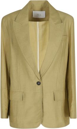 Tela Femme, Vestes, Vert, Taille: 36 FR Giacca Golden