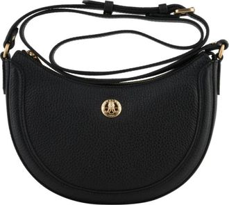 Pourchet Femme, Sacs, Noir, Taille: ONE Size Half-moon Shoulder Bag