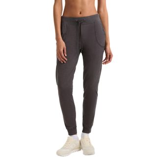 Champion Damen Jogginghose, Leichte Lounge, Bequeme Jersey-Loungehose, 73,7 cm Leggings, Dunkelgrau, M