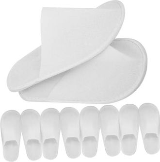 BESPORTBLE 12 Paires Pantoufles De Spa Vrac Pour Invités Sans Chaussures Jetables Unisexes Fournitures De Spa Hôtel De Voyage