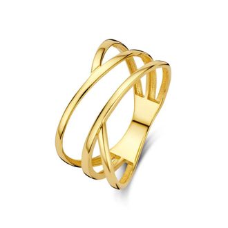 BELORO Ring - Della Spiga Pia Ring - Gr. 48 - in Gold - für Damen