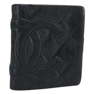 Chanel Portefeuille Vintage Pre-owned - Femme - Pre-owned - Noir - Taille: ONE Size