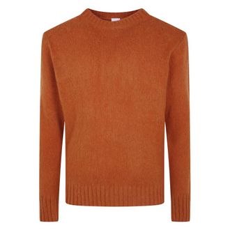 Aspesi Pulls &agrave; col rond - Homme - Pulls - Orange - Taille: L
