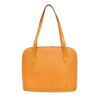 Louis Vuitton Pre-owned Sac bandouli&egrave;re Lussac M52289 - Femme - Pre-owned - Jaune - Taille: ONE Size