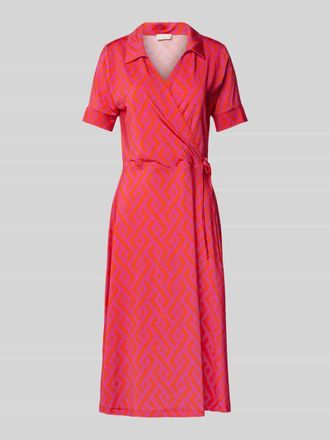 Milano Midikleid in Wickel-Optik