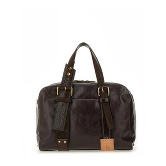 Moschino Ledertasche - - Bags - Damen - Braun - ONE SIZE