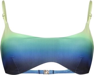 Casablanca Femme, Maillots de bain, Multicolore, Taille: 38 FR Haut de bikini imprim&eacute; d&eacute;grad&eacute;