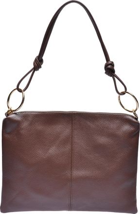 Luisa Vannini Kastanienbraun Rindsledertasche