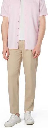 Brax Brax Herren Bundfaltenhose beige Baumwoll-Stretch