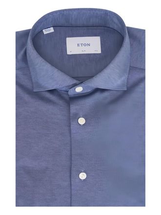 Eton chemise &agrave; boutonni&egrave;re - Bleu
