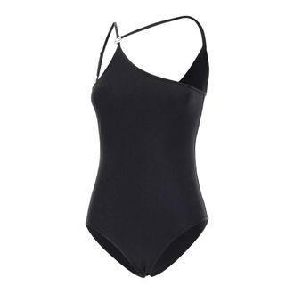 Coperni One Shoulder Swimsuit - - Swimwear - Damen - Schwarzk - S