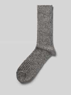 Camano Socken mit Woll-Anteil mit Rippb&uuml;ndchen Modell cosy mouline