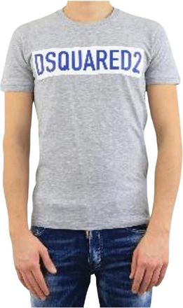 Dsquared2 Homme, Tops, Gris, Taille: L T-Chemises