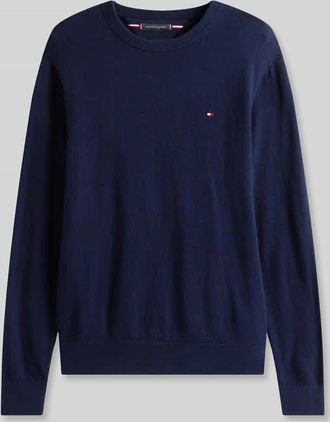 Tommy Hilfiger Regular Fit Pullover aus Baumwoll-Kaschmir-Mix