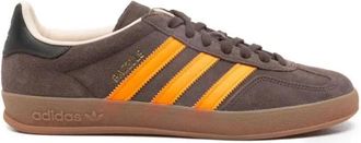 adidas Baskets Gazelle Indoor en Daim - Homme - Chaussures - Brun - Taille: 42 EU