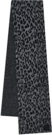 Anine Bing Echarpe Hannah L&eacute;opard Alpaga Anine Bing