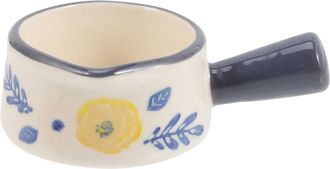 Amosfun So&szlig;entopf Keramik-milchtopf F&uuml;r Zuhause Kleiner Milchtopf Steak-so&szlig;enbecher Mini-butterw&auml;rmer Schmelztopf Kleiner Kochtopf K&uuml;chenbedarf K&uuml;chenutensili