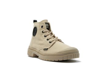 Palladium Unisex Pampa Sp20 Hi Cvs Hohe Sneaker, Beige, 43 EU