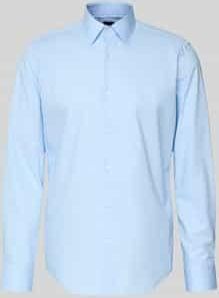 HUGO BOSS Slim Fit Businesshemd aus Popeline mit Stretch-Anteil