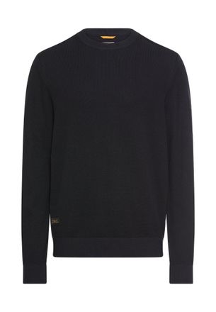 Camel Active Herren Strickpullover mit Rundhalsausschnitt Navyblau, menswear-4XL