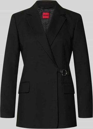 HUGO BOSS Regular Fit Longblazer mit Viskose-Anteil Modell Alinde