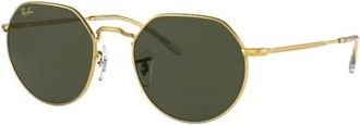 Ray-Ban unisex, Accessoires, Jaune, Taille: 55 MM Jack Lunettes de soleil