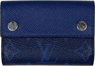 Louis Vuitton Portefeuille Pre-owned Taigarama (bi-pli) - Homme - Pre-owned - Bleu - Taille: ONE Size