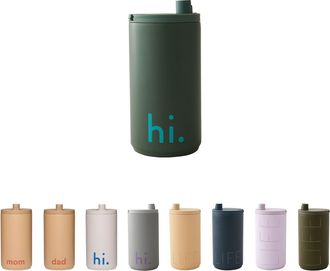 DESIGN LETTERS Thermobecher 350 Ml | Kaffeebecher To Go Kleine Geschenke für Frauen | Weihnachtsgeschenke für Frauen, Männer | Thermobecher Kaffee To Go PA/BPS Frei 