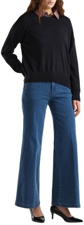 Benetton Damen Hose 4ac6574x5 Jeans, Denim 902, 50