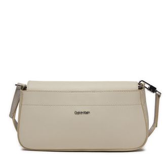 Calvin Klein Handtasche Calvin Klein Business Shoulder Bag_Saffiano K60K611680 &Eacute;cru