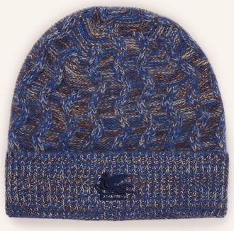 Etro Etro Cashmere-M&uuml;tze blau