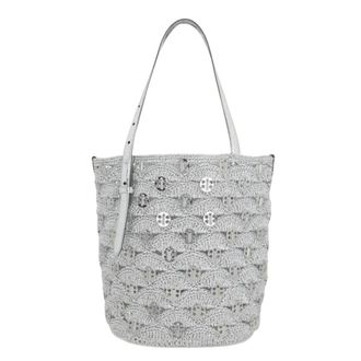 Paco Rabanne Lurex Tote Bag - - Bags - Damen - Grau - ONE SIZE