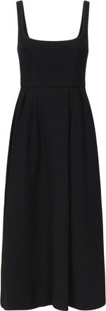 Alessandra Rich Robe Au Genou - Noir