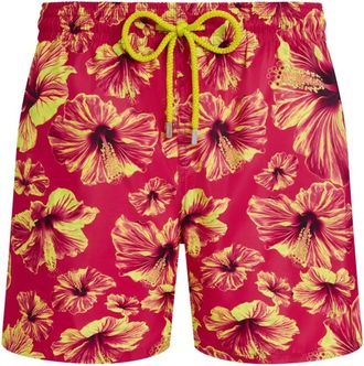 Vilebrequin Homme, Maillots de bain, Multicolore, Taille: M Macro Hibiscus Swim Shorts