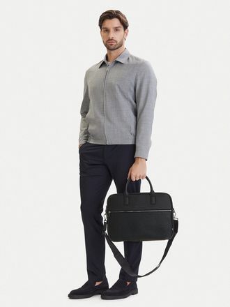 Tommy Hilfiger Laptoptasche Tommy Hilfiger Th Woven Computer Bag AM0AM14094 Schwarz