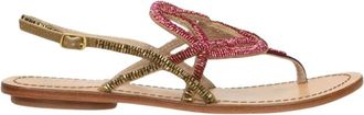 Maliparmi Maliparmi, Femme, Chaussures, Rose, Taille: 36 EU Cuts & Beads Sandal
