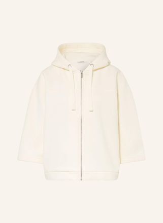 OPUS Sweatjacke Giela Mit 3/4-Arm weiss
