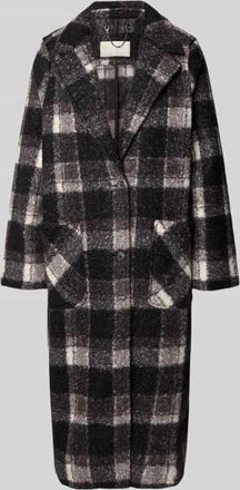 Milano Teddy-Mantel mit Reverskragen und aufgesetzten Taschen