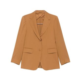 Max Mara Femme, Vestes, Brun, Taille: 42 FR Mstassenzi Veste Cintr&eacute;e