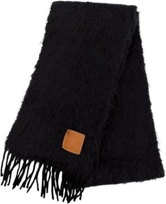 Loewe Pre-owned Stole - Femme - Pre-owned - Noir - Taille: ONE Size