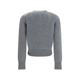 Burberry Equestrian Knight Cardigan - Gray